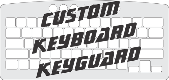 Custom Keyboard Keyguard – Keyguard Assistive Technology