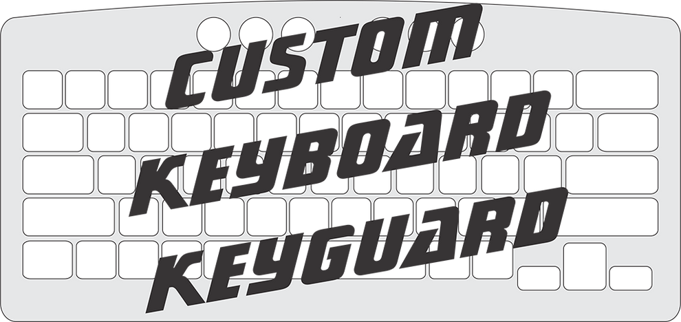 Custom Keyboard Keyguard – Keyguard Assistive Technology