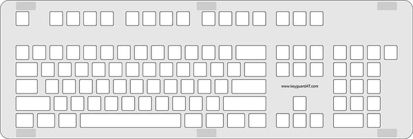 Dell AT101W Keyboard Keyguard – Keyguard Assistive Technology