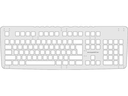 AbleNet Keys-U-See Keyboard Keyguard – Keyguard Assistive Technology