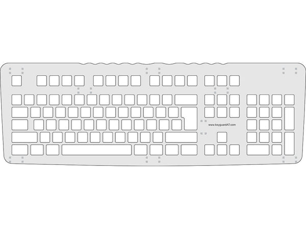 AbleNet Keys-U-See Keyboard Keyguard – Keyguard Assistive Technology